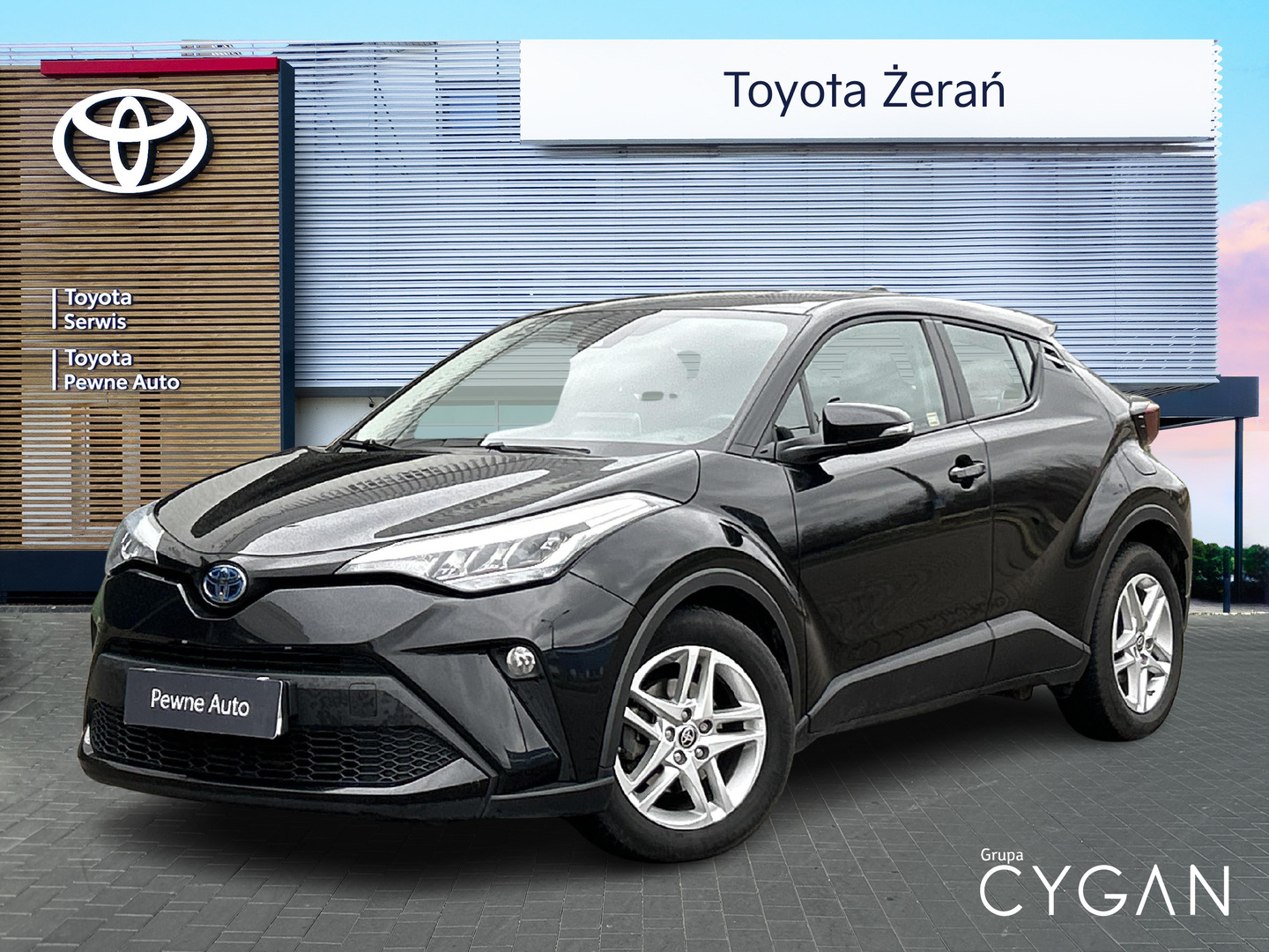 Oferta samochodu Toyota C-HR 1.8 Hybryda 2022 104 600 zł brutto Toyota ...