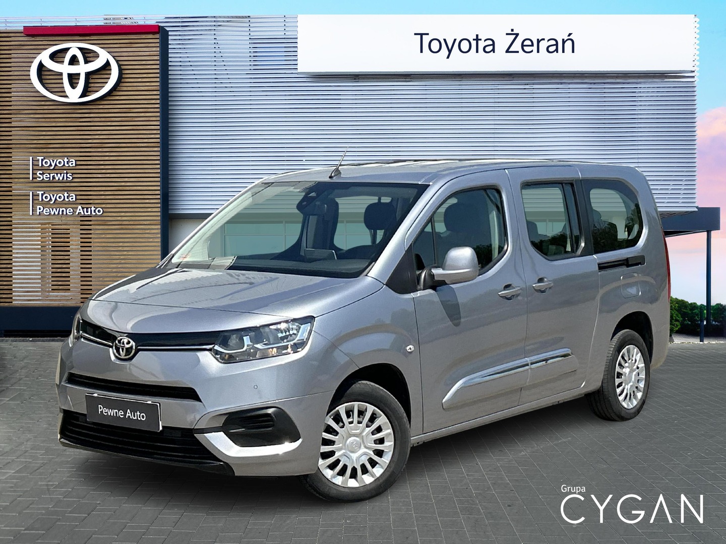 Oferta samochodu Toyota PROACE CITY VERSO 1.2 Benzyna 2021 81 900 zł ...